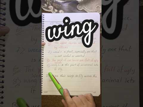improve your english vocab | 4000 common words in english #wing