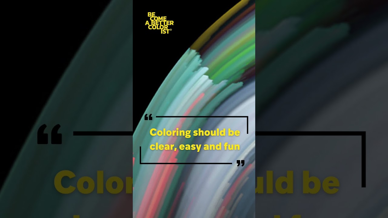 Succeed every time you color hair. With the hairdressers colorbible Become a better colorist