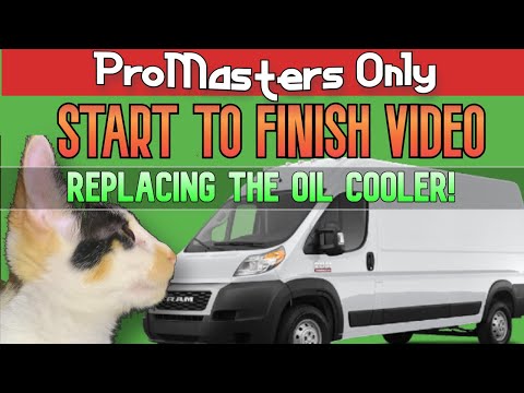 Ram Promaster: Replacing the Oil Cooler Filter Housing Assembly Start-To-Finish: Promasters Only!