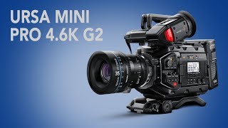 Blackmagic Design URSA Mini Pro 4.6K G2 Digital Cinema Camera - What To ...