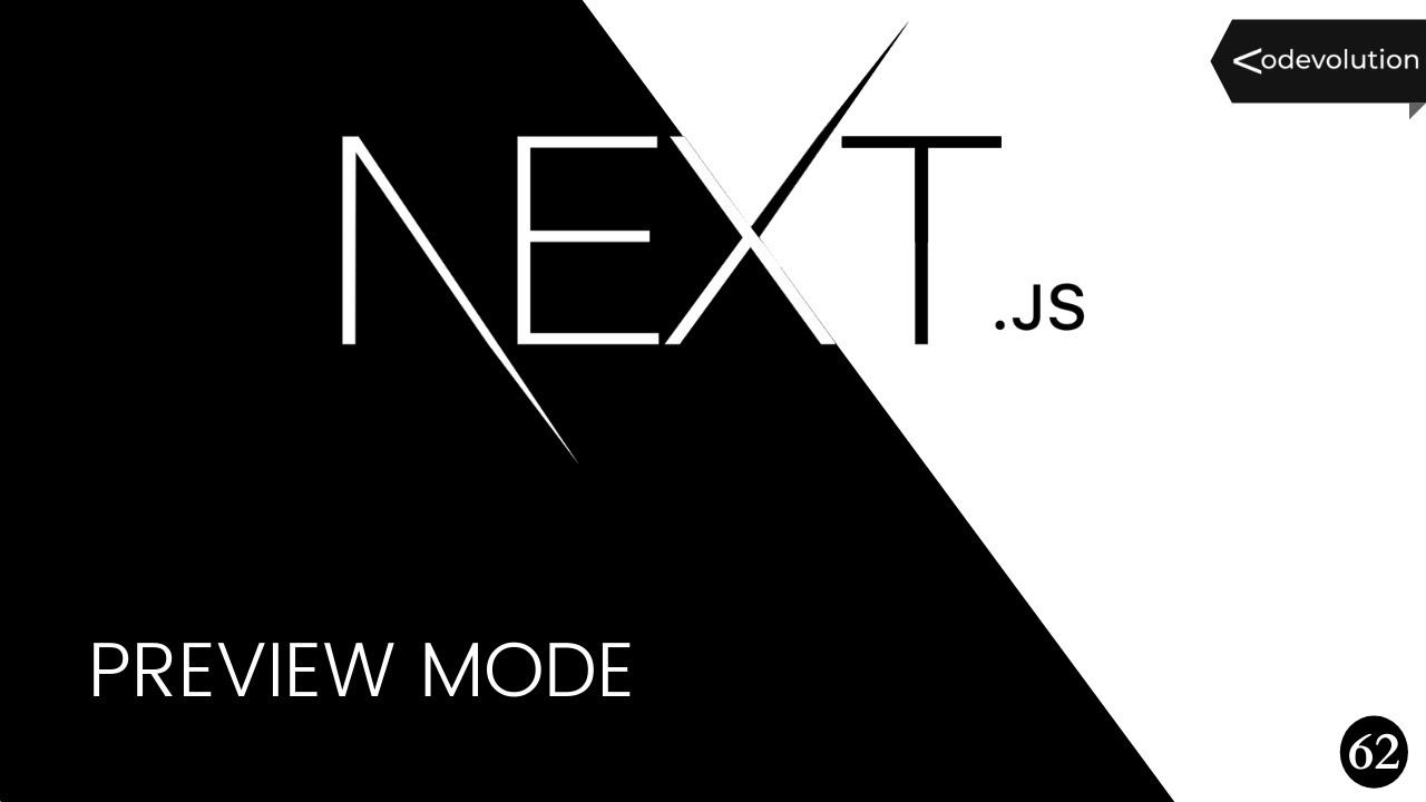 Next.js Tutorial - 62 - Preview Mode