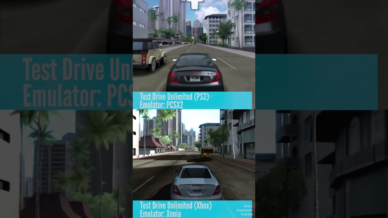 Test Drive Unlimited (2006) | Xbox vs PS2 #emulation #gaming #testdriveunlimitedsolarcrown