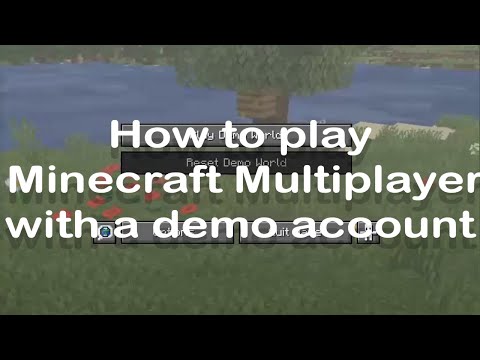 How to Play Minecraft LAN With a Minecraft Demo Account