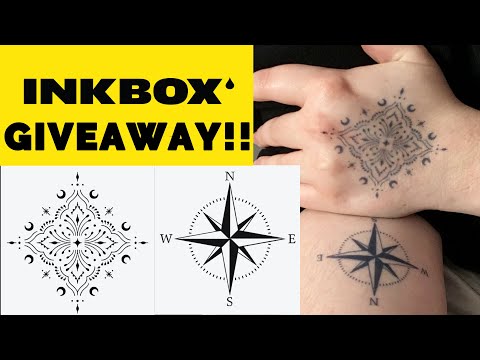 I BOUGHT 14 INKBOX TATTOOS | REVIEW + TATTOO GIVEAWAY
