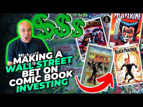 Can I Retire Off Of Comic Book INVESTING?! Making A Wall Street Bet On Comic Book Investing