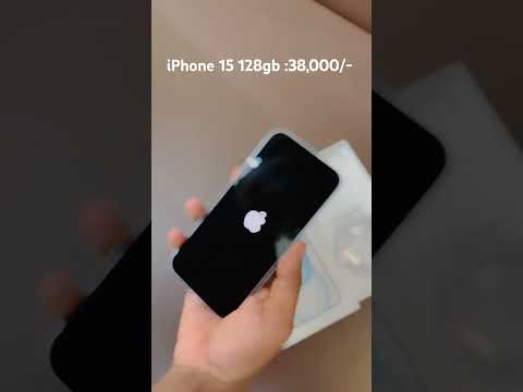 IPHONE 15 128GB : BRAND NEW PRICE 38,000/- ONLY ✨ ALL OVER INDIA COD AVAILABLE ✈️