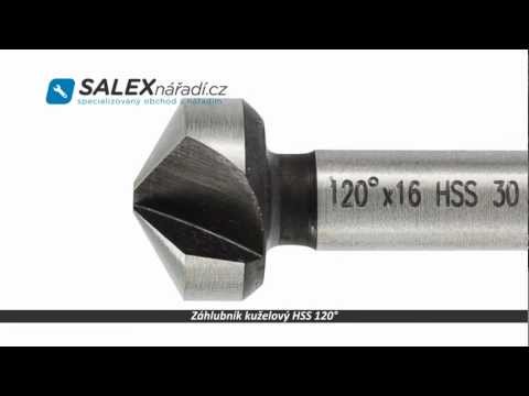 Záhlubník kuželový HSS 120° - SX425-1600