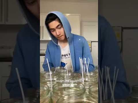How I started my candle business