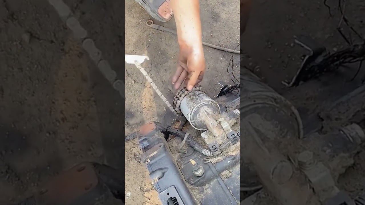 Disassembly and assembly process of old filter element- Good tools can increase work efficiency