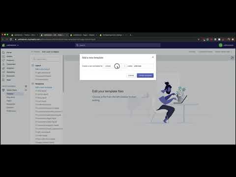 Shopify Tutorial: How to create a Custom Section and add it to a Page Template