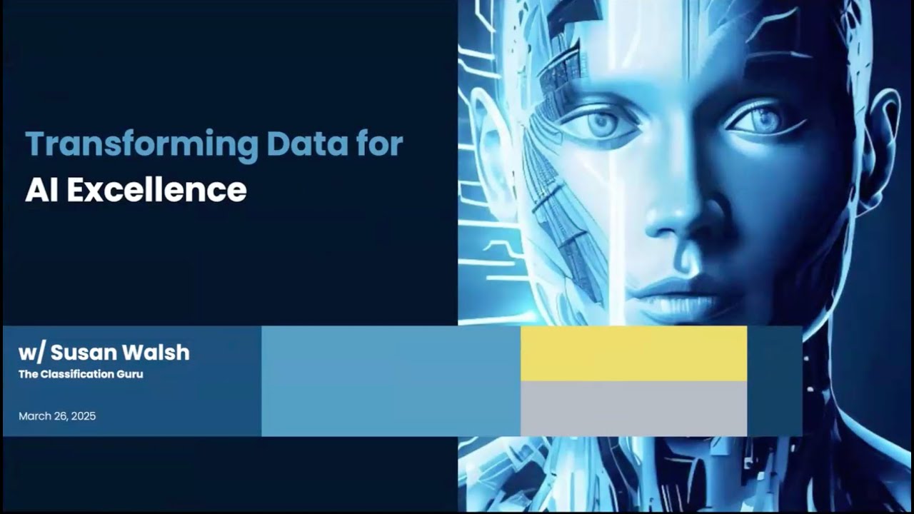 Susan Walsh: From Raw to Ready: Transforming Data for AI Excellence