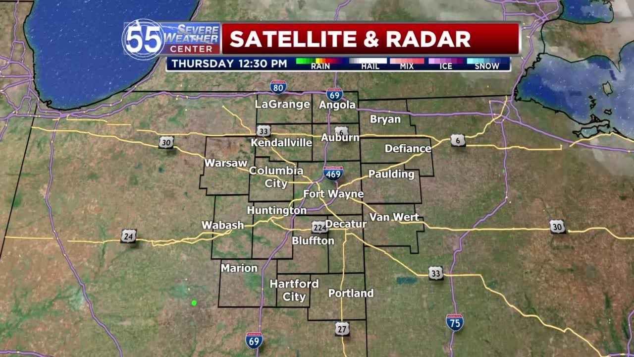 Staying warm Friday, some afternoon clouds