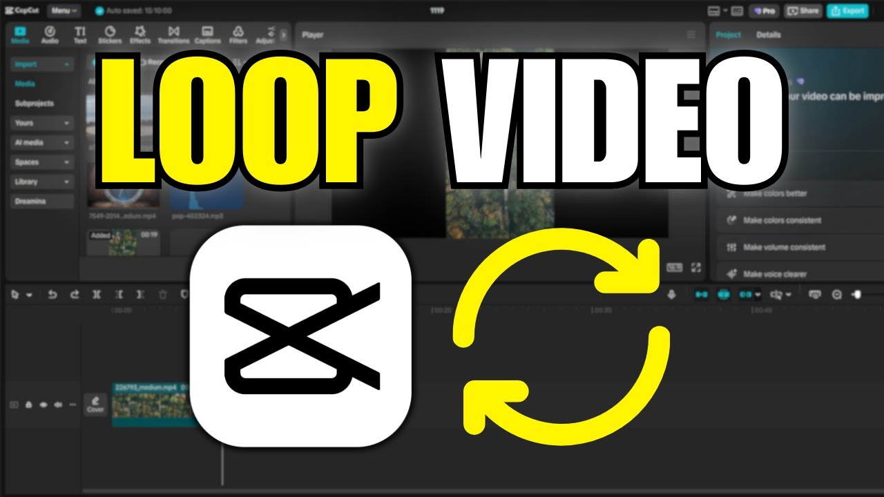 How To Loop a Video On CapCut PC (Full Guide)