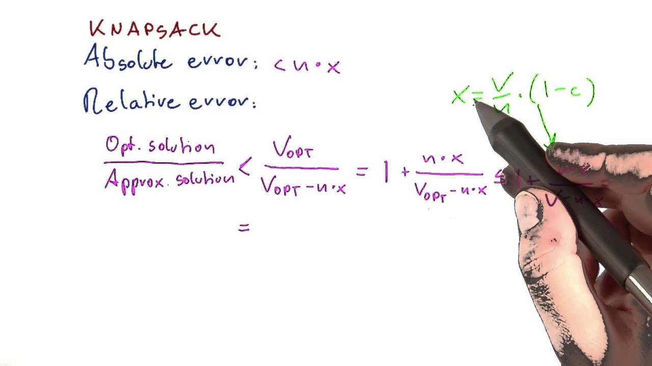 Quantifying The Error Solution - Intro to Theoretical Computer Science