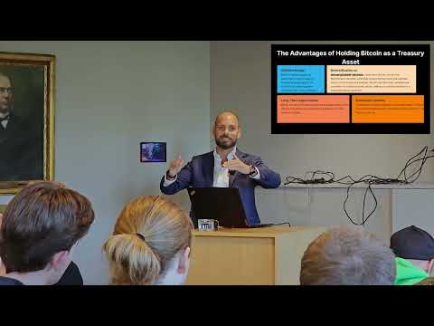 The Rise of Bitcoin Treasury Companies - Presented by NBX CFO Nicolai Lunde