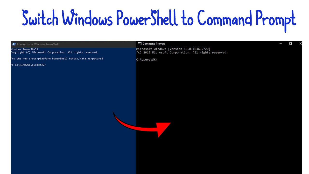 how to replace windows powershell to command prompt | windows 10 | Easy Tutorial