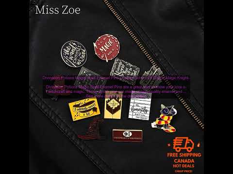 1005004241871364 Divination Potions Magic Spell Enamel Pins Custom School Of Witchc Mag
