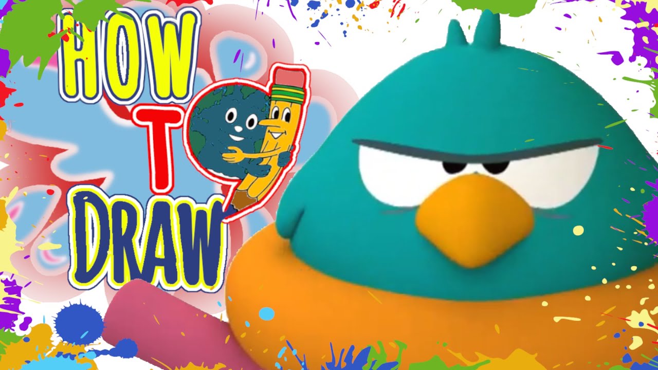 Pocoyo Characters | Pocoyo | COLORING PAGE PRINTABLE | Easy Things to DRAW | KIDS