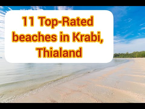 Most famous beaches in Krabi, Thialand
