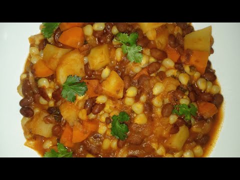 How to Make Githeri( Maize Beans Mixture) | Best Recipe #AdenyasKitchen&FoodReviews