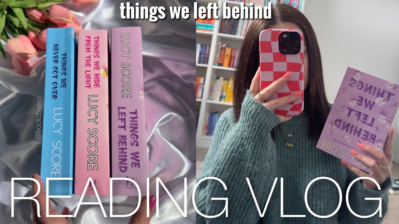 'things we left behind' reading vlog | SPOILER FREE