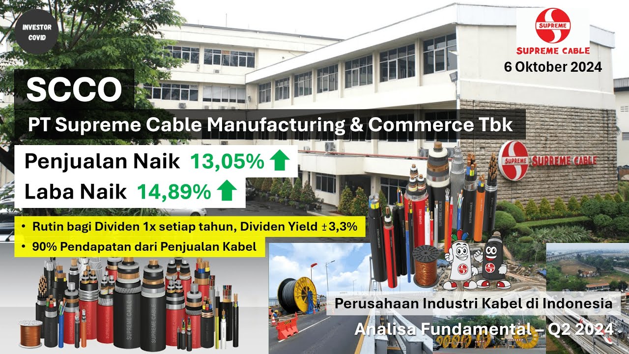 Bahas Emiten Produsen Kabel di Indonesia! SCCO | PT Supreme Cable Manufacturing & Commerce Tbk