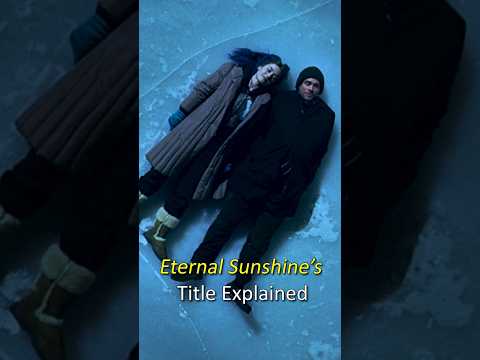 What does Eternal Sunshine of the Spotless Mind MEAN?
