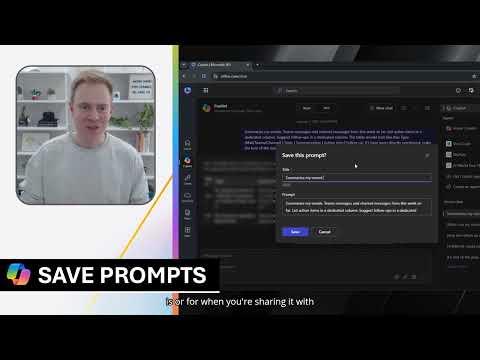 Save and Share Your Go-To Copilot Prompts: A Quick How-To!