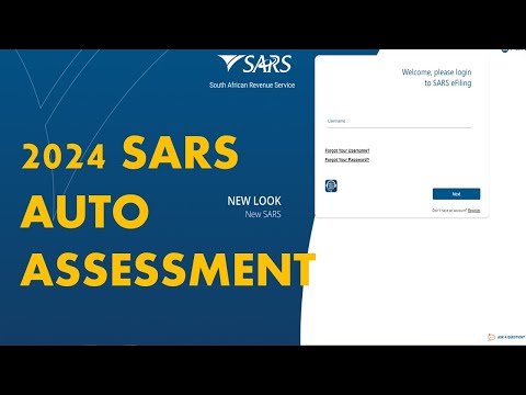 Help with your 2024 SARS auto assessment tax return (SARS Efiling)