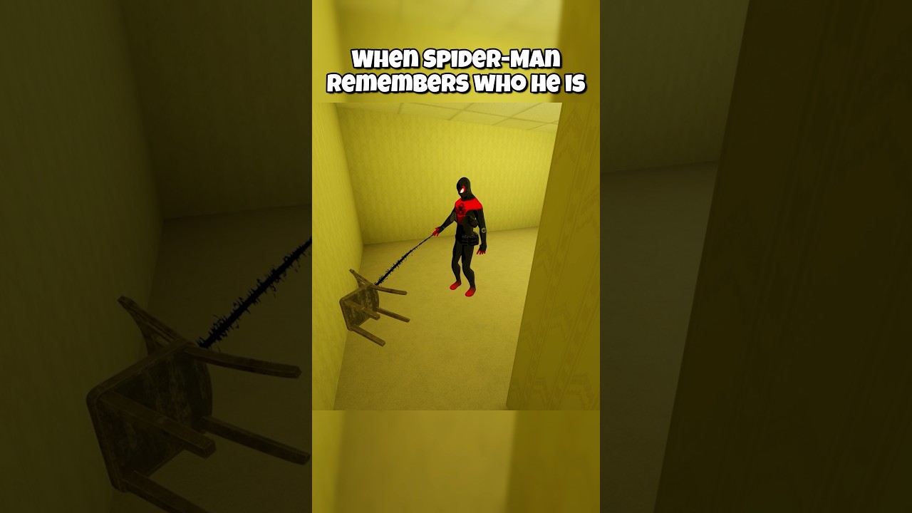 When Spider-Man Remembers Who He Is 😂 #bonelab