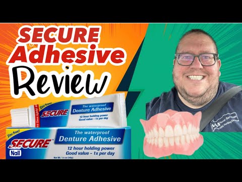 Secure dentures adhesive REVIEW! Any good??