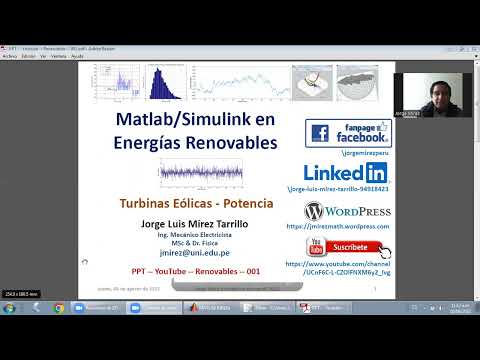 J1137: Matlab/Simulink en Renovables – Video 001 – Potencia turbina ...