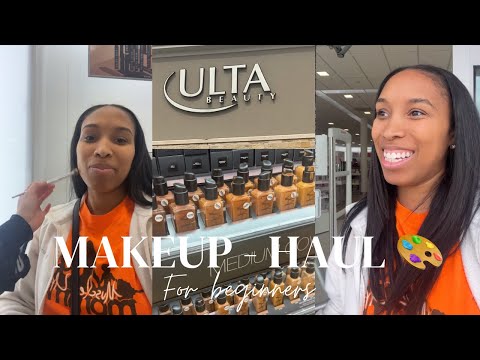 First Makeup 💄 Haul EVER + Ulta Beauty 🥰 + Color Match | For Beginners | Mini Vlog Pt 1 🎨
