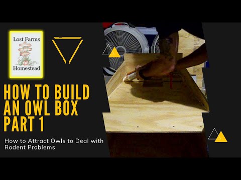 Episode 7: How to attract Owls to deal with Rodents (Building the Owl Box)