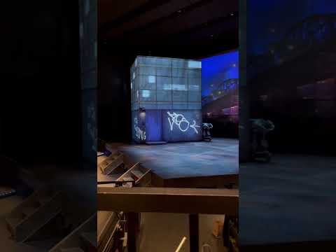 Romeo and Juliet set. Angus Bowmer Theatre. Oregon Shakespeare Festival. Ashland, Oregon.?