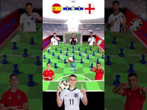 SPAIN vs ENGLAND | UEFA EURO 2024 HIGHLIGHTS | MARBLE FOOTBALL |07/14/24|#espn #asmr