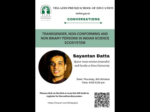 Conversations: Transgender, Non Conforming and Non Binary Persons in Indian Science Education