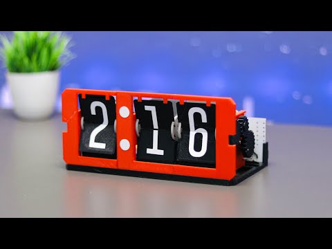 Split Flap Clock by The_Wrench_DIY - Thingiverse