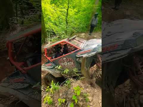 rocky ledge red 105 trail #unmarkedtrailriders #brimstone #polaris #offroad