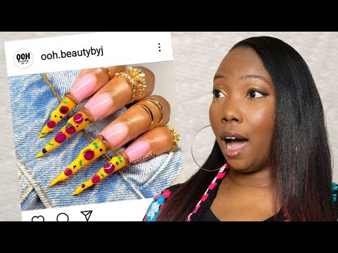 I Recreated $175 Nails for CHEAP (Nail Salon vs At Home)