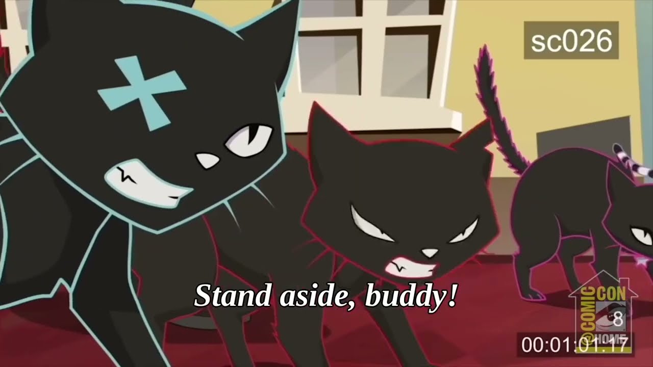 Emily the Strange - The Animated Series -sneak peek - ComicCon@Home (2020) Subtitles in Eng