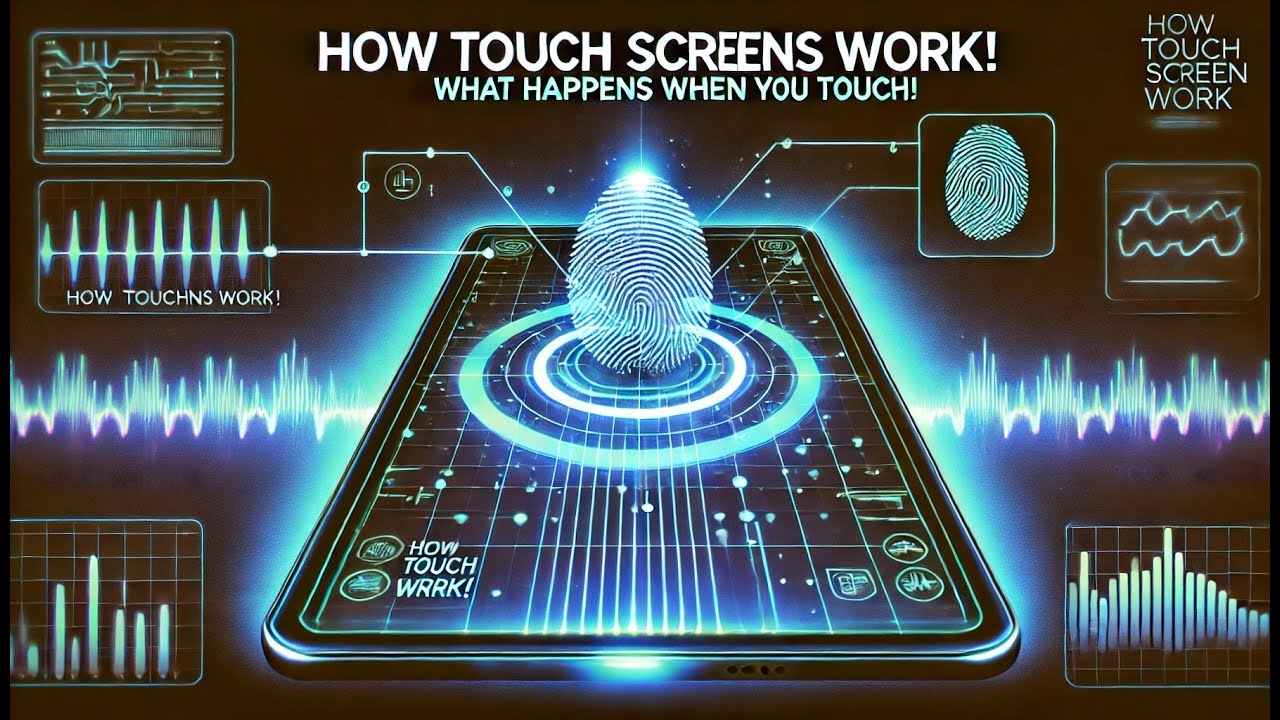 How Touch Screens Know Where You Touch!