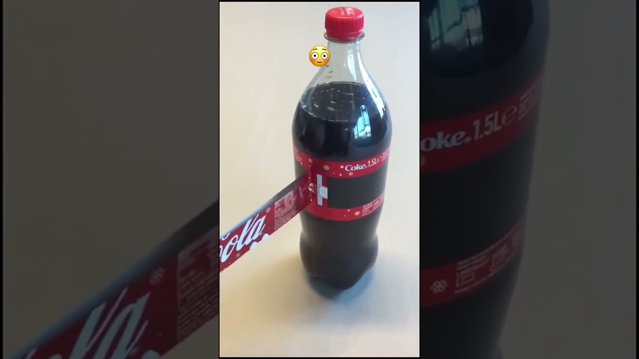 He Discovers Secret Trick On Coke Bottle✅