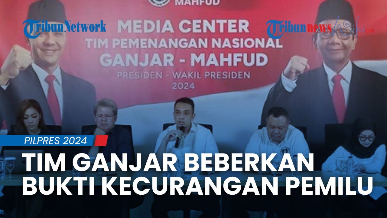 Tim Ganjar-Mahfud Ungkap Sejumlah Indikasi Kecurangan Jelang Pemilu 2024: Kami Buka Pos ...