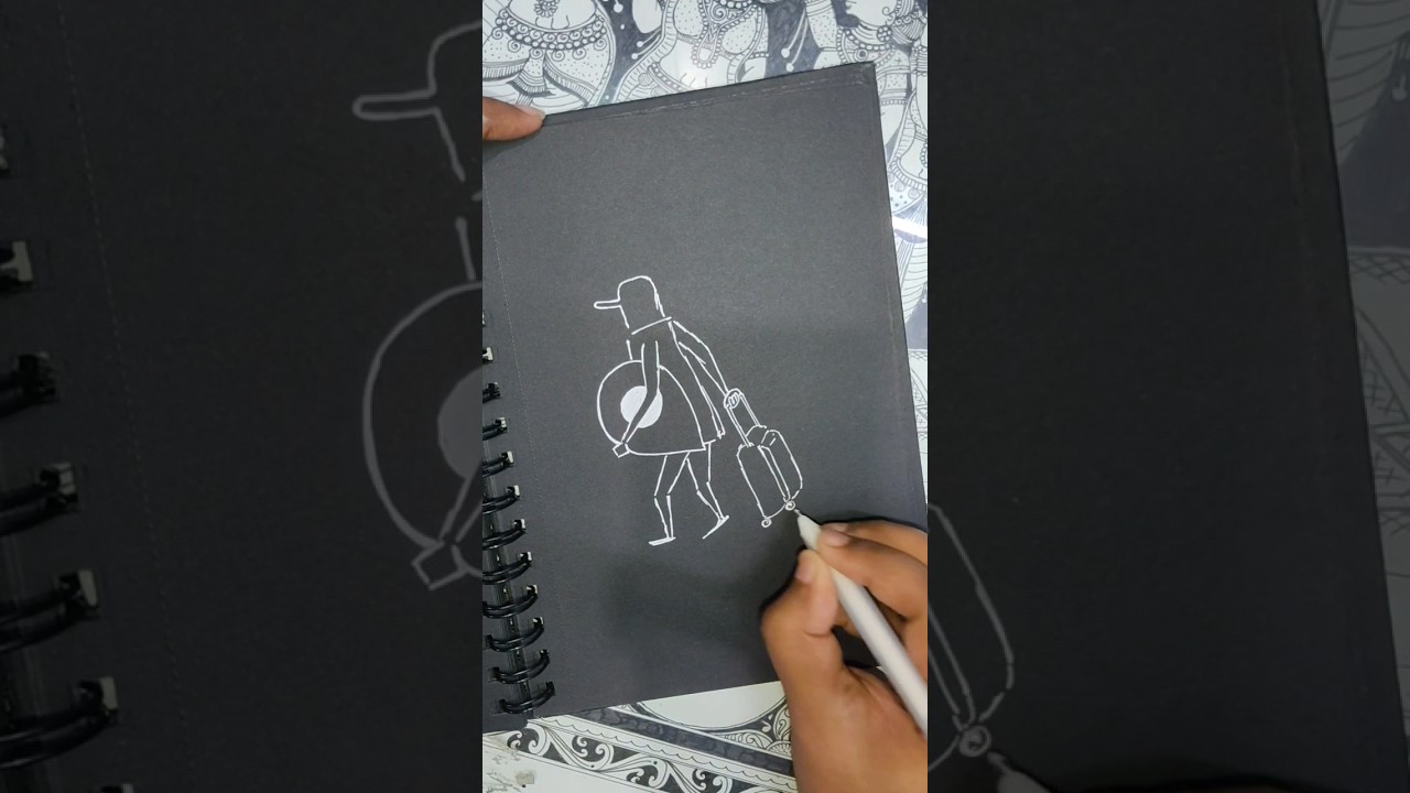 vector illustration | destination drawing | journey cartoon drawing| doodlenama| vectorart | cartoon