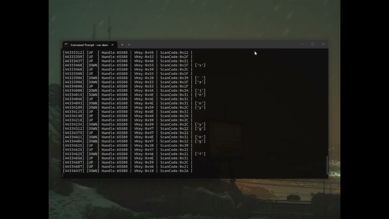 FastKeyboard for Java — Background RawInput (No Focus Required)