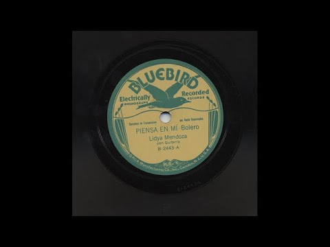 Lydia Mendoza - Piensa En Mí - Bluebird B-2443-A