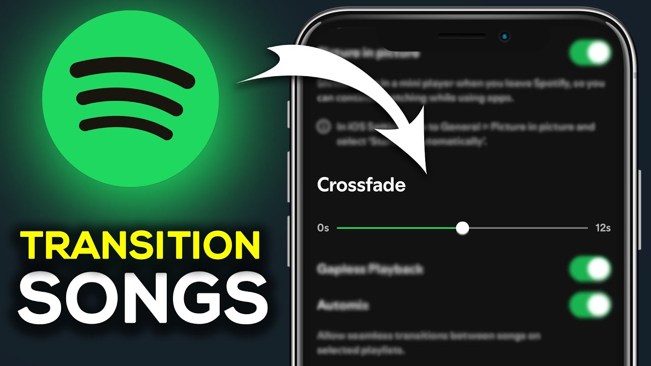 How To Make Spotify Transition Songs (Crossfade) - Easy Guide