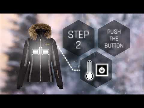 Women's heating jacket Kilpi MIRSEL-W