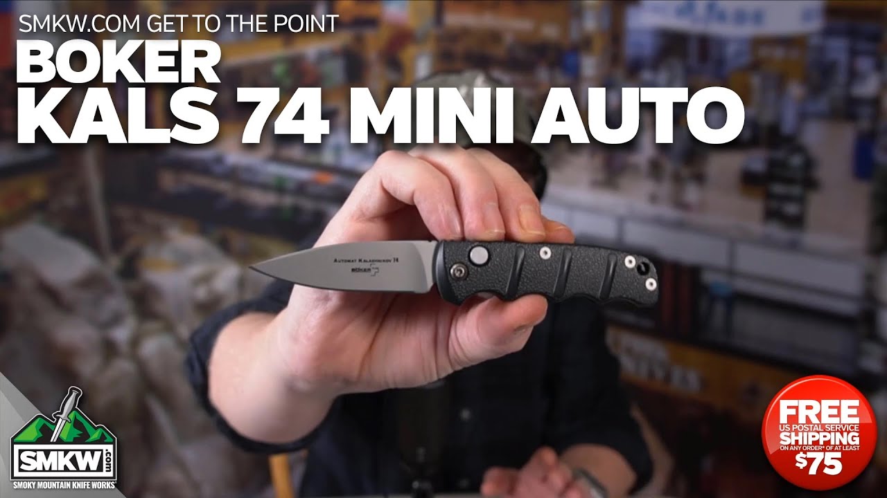 SMKW Get to the Point: Boker KALS 74 Mini Automatic Black